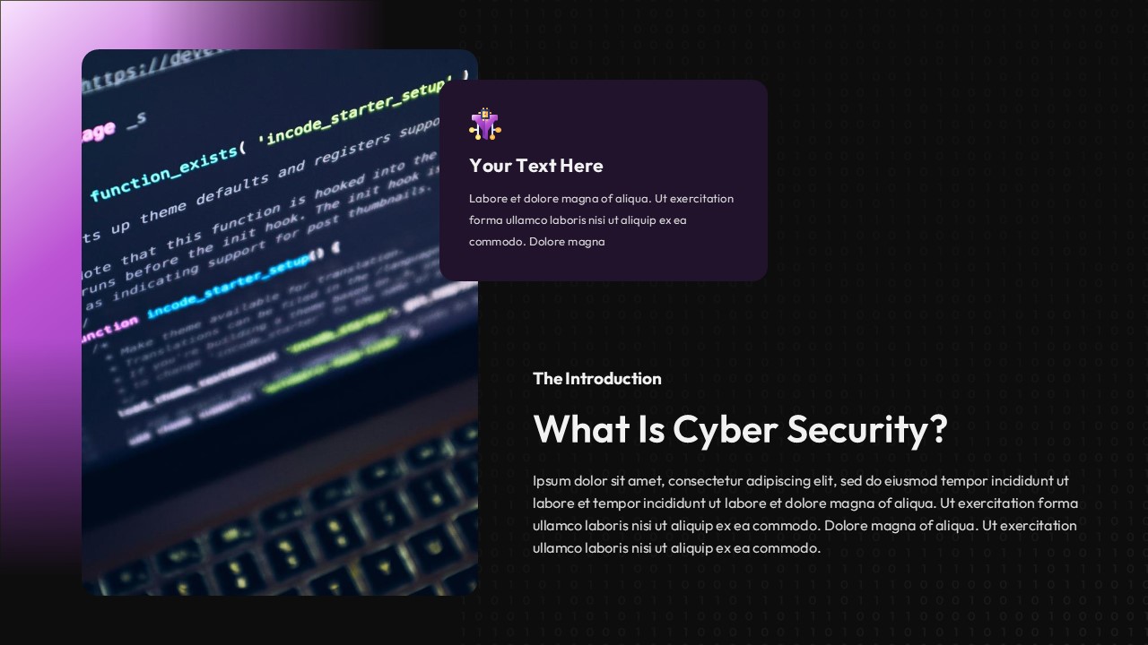 Cyber Security Presentation Template for PPT & Google Slides - SlidesDepot