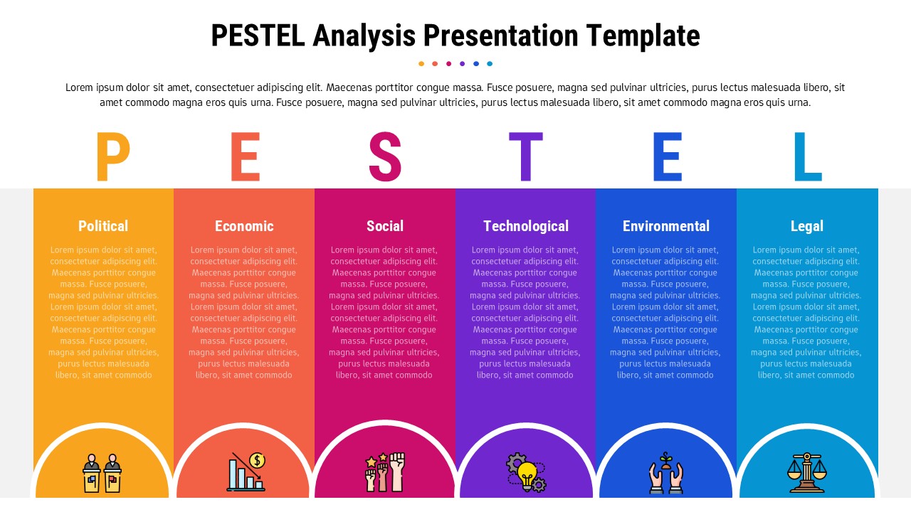 PESTEL Analysis Diagram Template for PPT & Google Slides - SlidesDepot