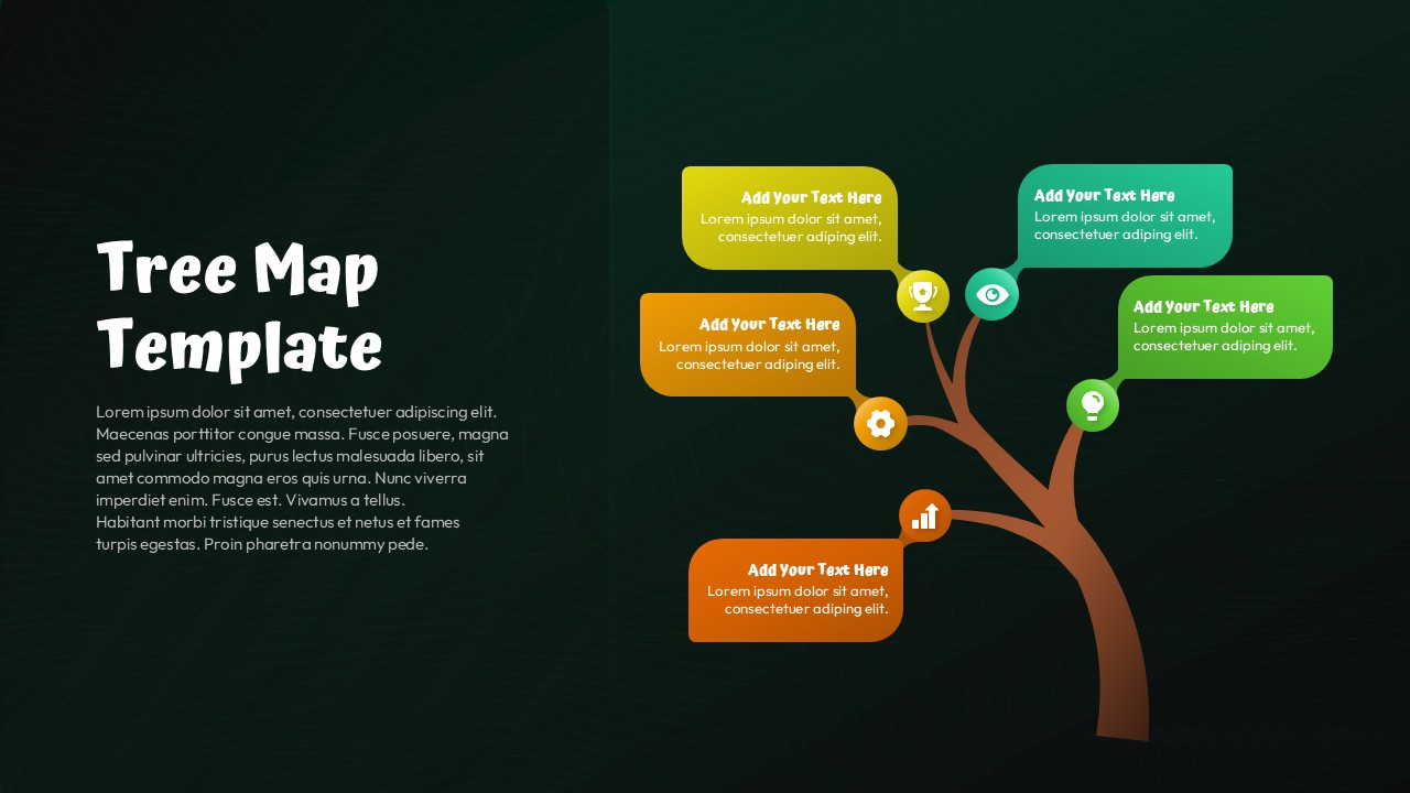 Tree Map Diagram Template for PowerPoint & Google Slides- SlidesDepot
