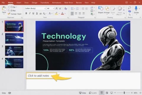 What are Speaker Notes and How to Add Them in PowerPoint - SlidesDepot