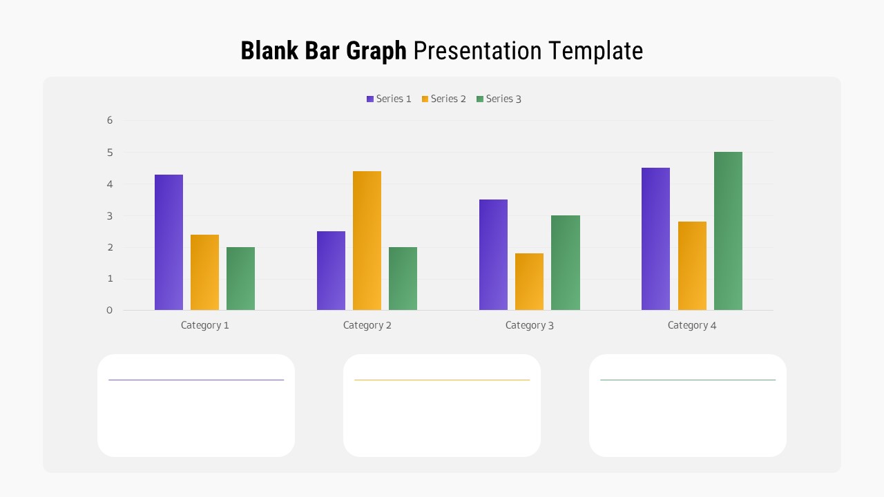 Editable Blank Bar Graph Template Slides | SlidesDepot