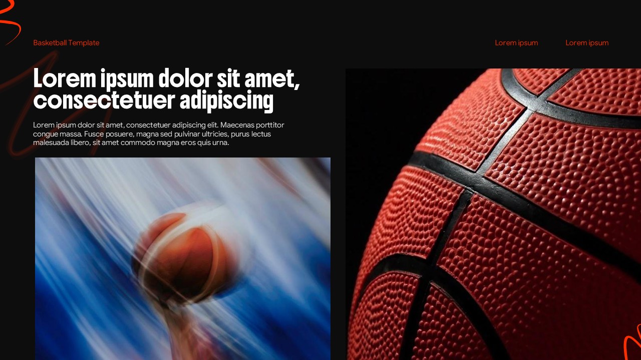 Basketball Presentation Content Overview Powerpoint And Google Slides ...