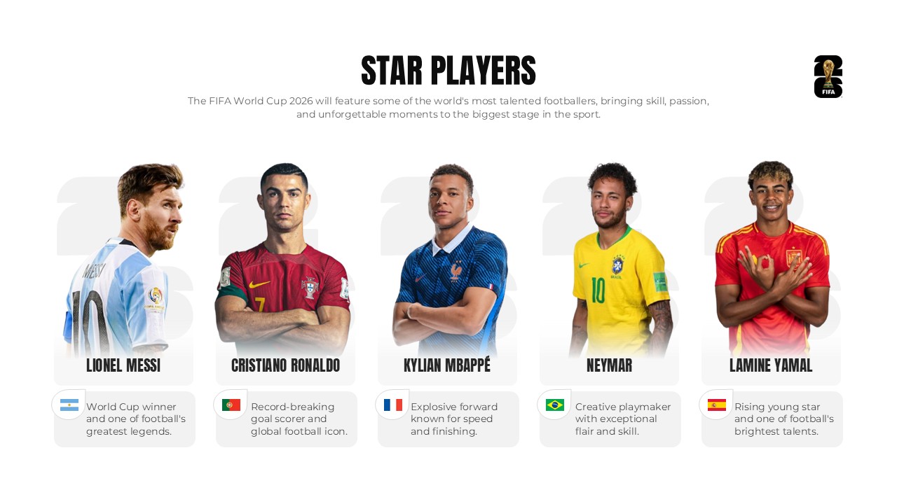 FIFA World Cup 2026 Template Slides | SlidesDepot