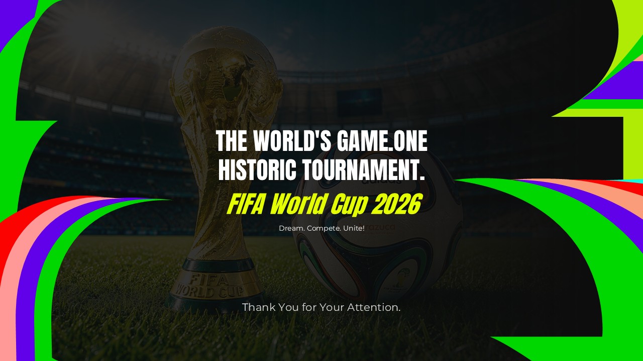 FIFA World Cup 2026 Template Slides | SlidesDepot