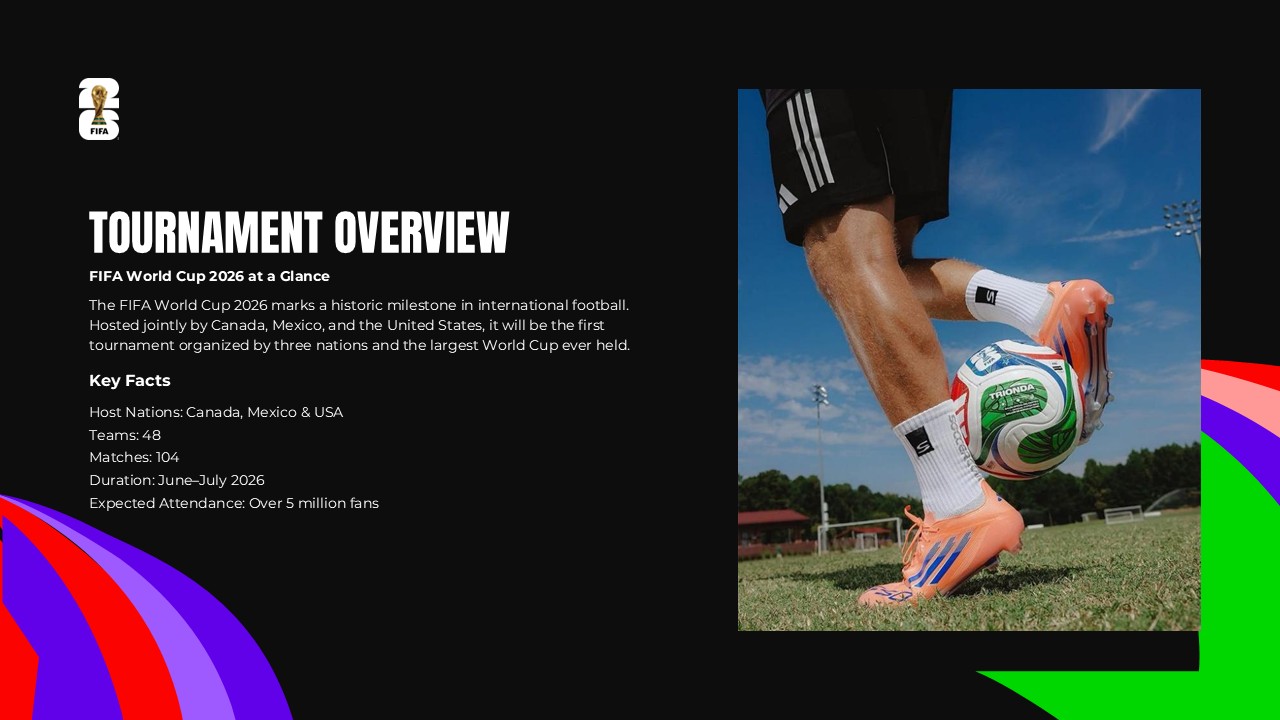 Fifa World Cup 2026 Tournament Overview Powerpoint And Google Slides ...
